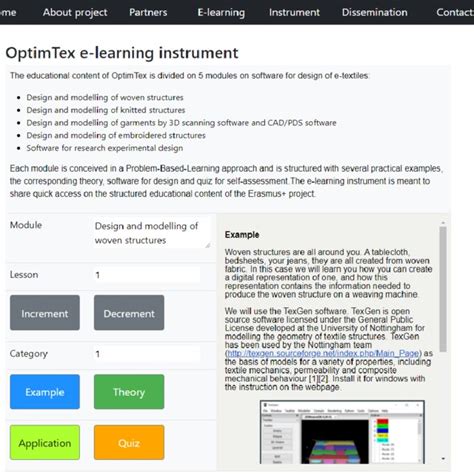 The Html5 Javascript E Learning Instrument Download Scientific Diagram