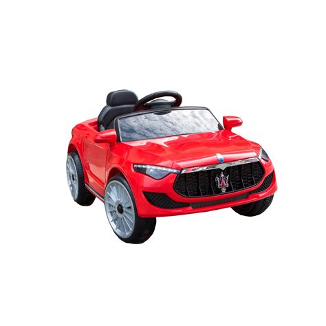 Електрическа кола с дистанционно за деца Maserati Aimbbh1288 червена Emag Bg