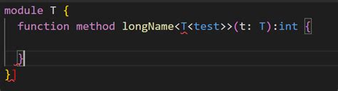 Generic Function Names Not Highlighted · Issue 274 · Dafny Langide