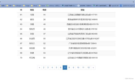 Django批量插入数据及分页器