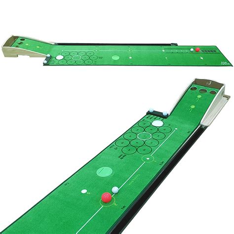 비제이 파크골프 겸용 무소음 자동리턴 골프 퍼팅연습기 퍼터매트 50 X 300 그린 신세계적 쇼핑포털 Ssgcom