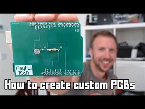 Free Video Creating A Custom Pcb Arduino Shield From Playful