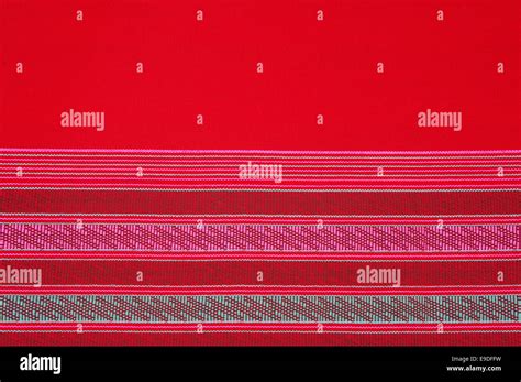 Fabric Cloth Pattern And Texture Color Red Stock Photo Alamy