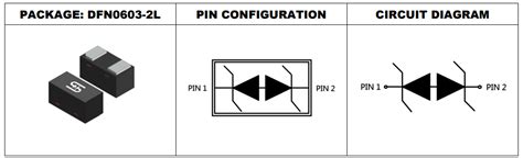Bi Directional Esd Protection Diodes Taiwan Semi Mouser