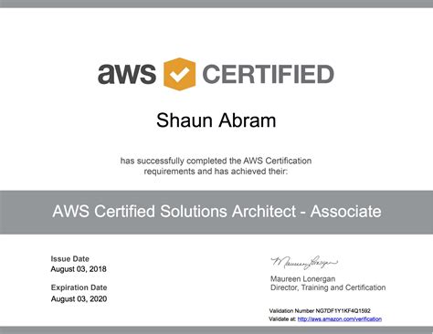 Shaun Abram Blog Archive Passed Aws Certified Solutions Architect Associate