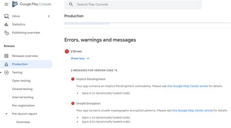 App Rejected By Play Console Due To Security RevenueCat Community