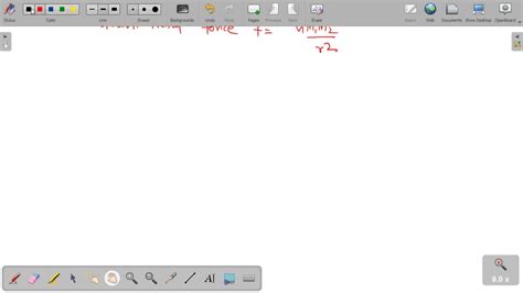 Solved The Distance Between Two Objects Which Exert Gravitational