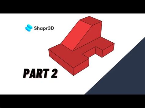 Shapr3d For Absolute Beginners Part 2 YouTube