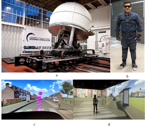 Fig1 A The High Fidelity Driving Simulator B The Motion Trackers Download Scientific