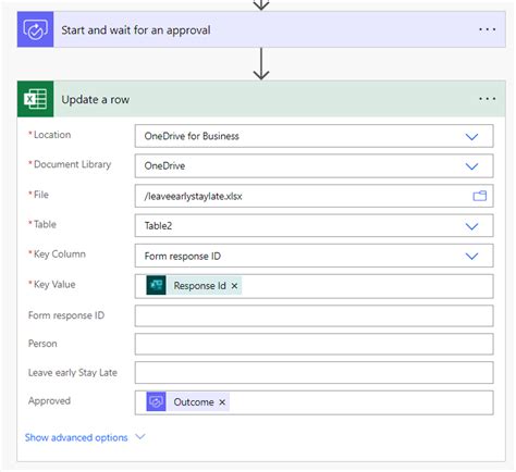 Solved How To Update Excel Cell After An Approver Approve Power Platform Community