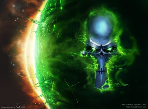 Biotransference Mtg Art From Warhammer 40000 Set By Anthony Devine