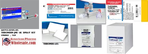 Rx Item Thrombi Gel 10 10 Foam By Pfizer Pharma Usa Rx59851