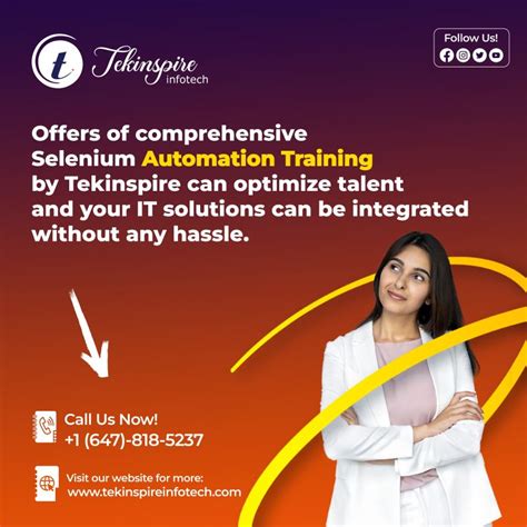 Learn Selenium Automation With Tekinspire Tekinspire Infotech Posted On The Topic Linkedin