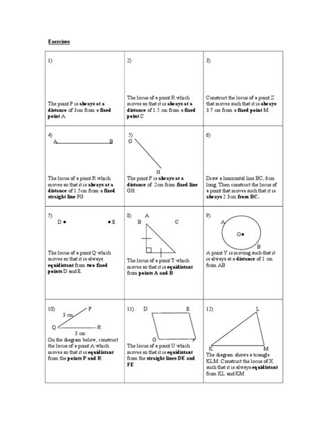 Loci In Two Dimensions Euclidean Geometry Physics And Mathematics