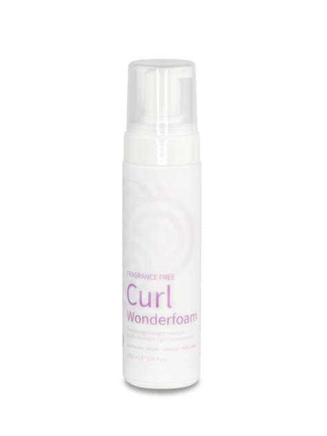 Clever Curl Fragrance Free Curl Wonderfoam Ginger Curls