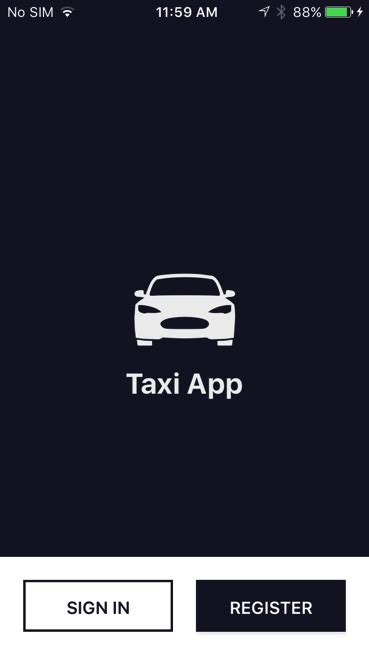 react native taxi app with backend integration by shweta pal the