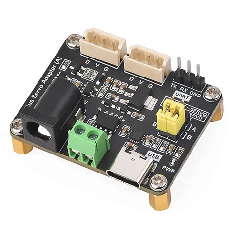 Raspberry Pi Serial Bus Servo Driver Board Module Integrates Servo Power Supply And Servo
