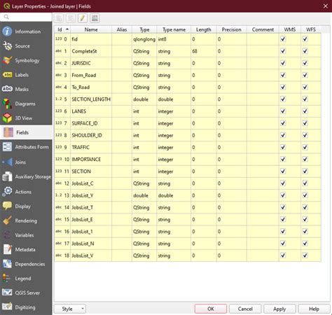 Sort Arrange Fields By Order In Organize Columns · Issue 35585 · Qgis Qgis · Github
