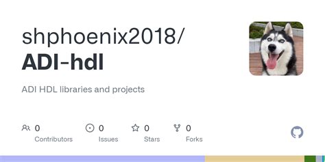 github shphoenix2018 adi hdl adi hdl libraries and projects