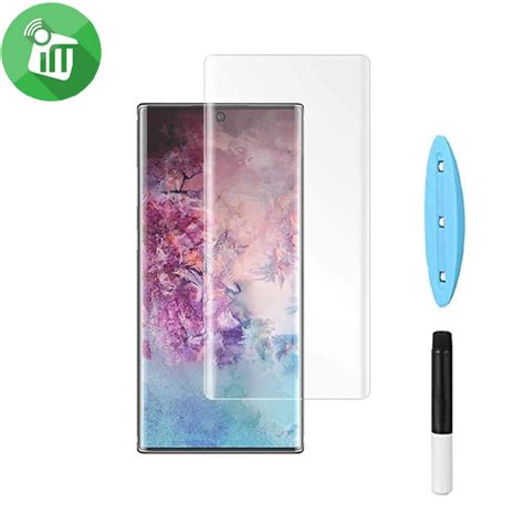 Iscreen Uv Full Glue Curved Glass Screen Protector Samsung Galaxy Note