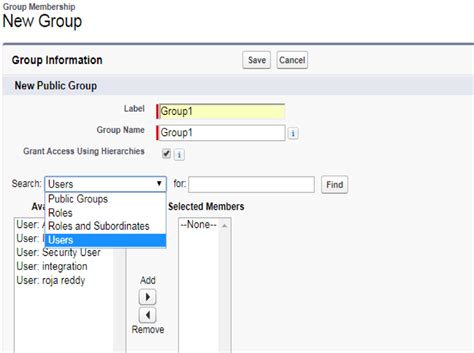 How To Create Public Group In Salesforce