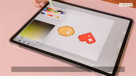 Class101 아이패드 하나로 그려가고 움직여요 레트로 픽셀아트