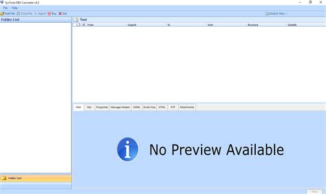 view outlook express dbx file and folder information at one place