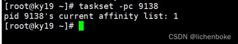 taskset的简单用法 进程绑核 csdn博客