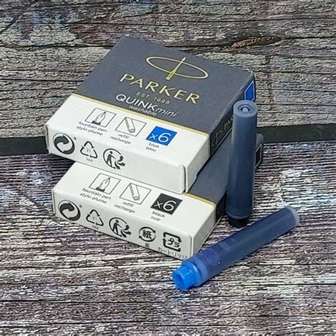 Moongubanjum 파카 만년필 잉크 카트리지 큉크 미니 2갑12개 핫트랙스