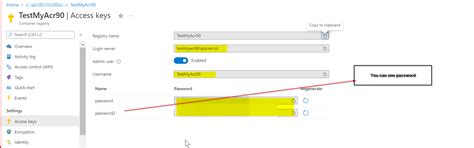 Azure Private Registry For Docker Image Stack Overflow