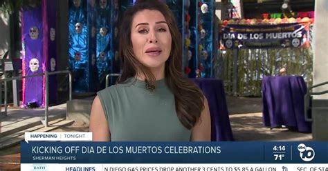 Abc 10news Anchor Lindsey Pena Takes A Look At Dia De Los Muertos