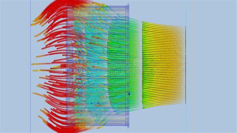 Fan Drum Airflow Simulation Cfd Simulation Computational Fluid