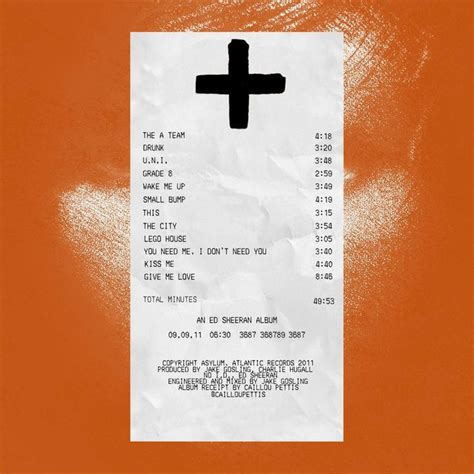 Ed Sheeran Plus Deluxe Edition Cover Art Platinumluli