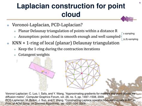 ppt point cloud skeletons via laplacian based contraction powerpoint presentation id 751843