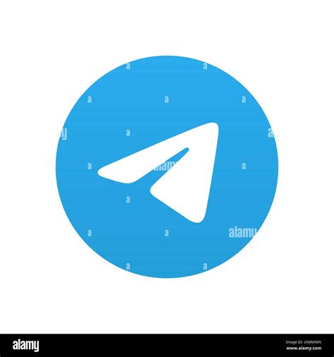 Telegram Instant Messaging App Icon Square Shape Vector Illustration