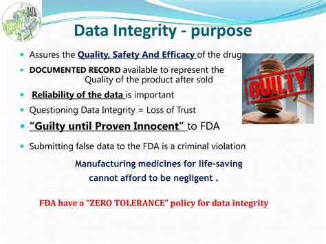 Data Integrity Training By Dr A Amsavel Pdf