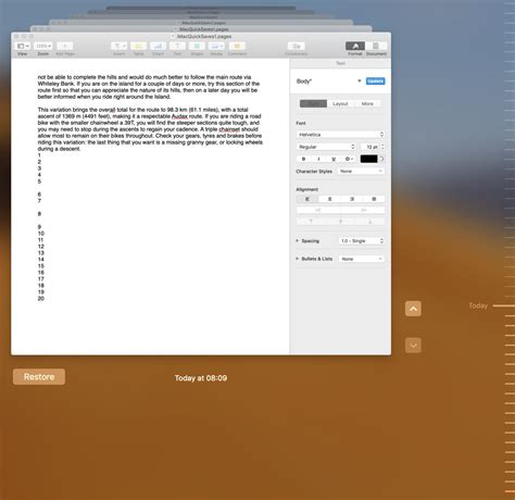 Can You Rely On IWork Apps Sharing Versions In ICloud Drive The Eclectic Light Company
