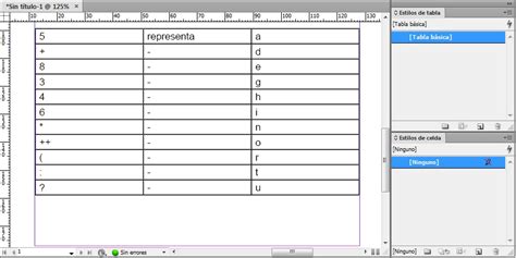 InDesign Formatear Tablas Con Estilos De Tabla Y De Celda