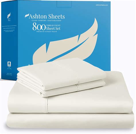Ashton Sheets 100 Egyptian Cotton Sheets Queen Size Bed