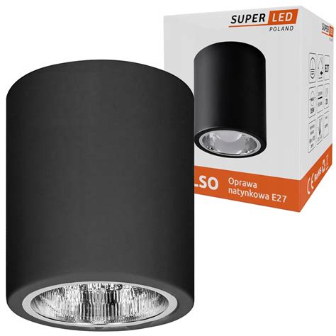 Oprawa Natynkowa Valso E27 Czarna Superledpoland Pl
