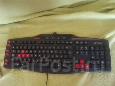 Игровая клавиатура Logitech G103 Клавиатуры мыши манипуляторы во Владивостоке