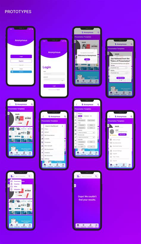 Anonymous Ui Ux App Design On Behance