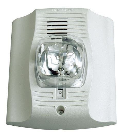 Wall Chime Strobe White Grainger