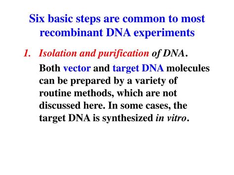 Ppt Recombinant Dna Technology Powerpoint Presentation Free Download Id 3696552