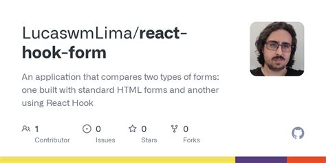 Github Lucaswmlima React Forms