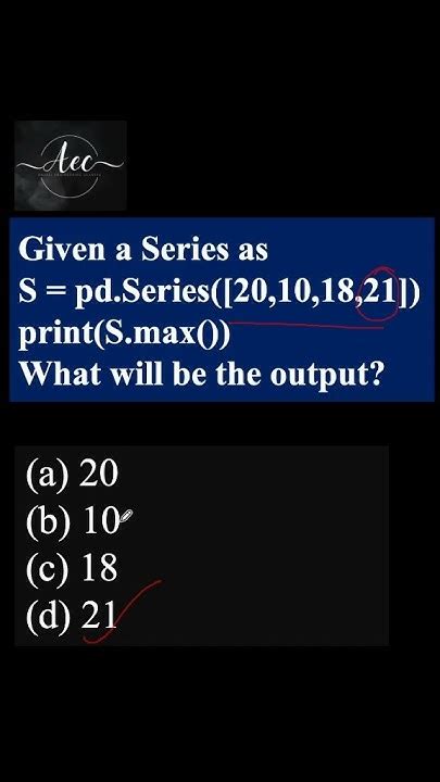 Practice Questions For Informatics Practices Series In Python Pandas Cbse Board Exam K 12