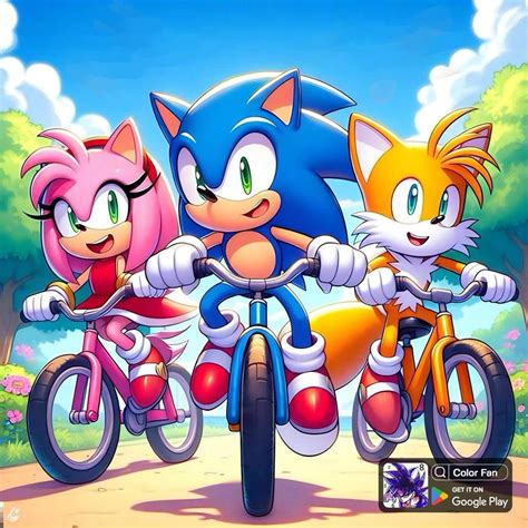 Sonic Tails And Amy By Sonicandtailss On Deviantart