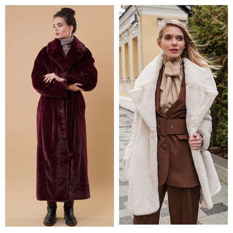 шубы из искуственного меха