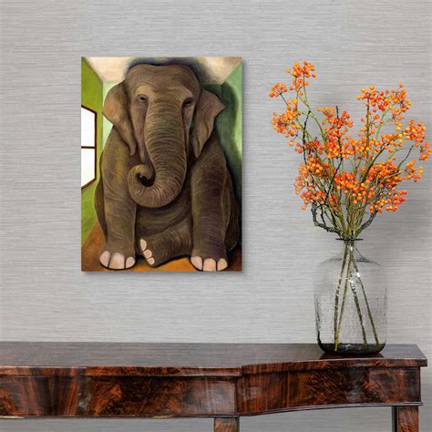 Elephant In A Room Wall Art Canvas Prints Framed Prints Wall Peels