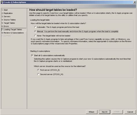 Step 6 Configure And Activate Q Replication Using Commands 88